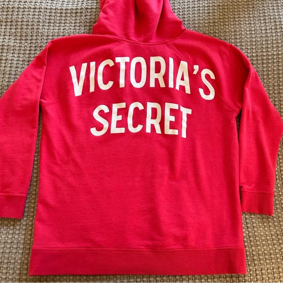 PINK Victoria's Secret | Tops | Victorias Secret Bright Pink Cotton ...